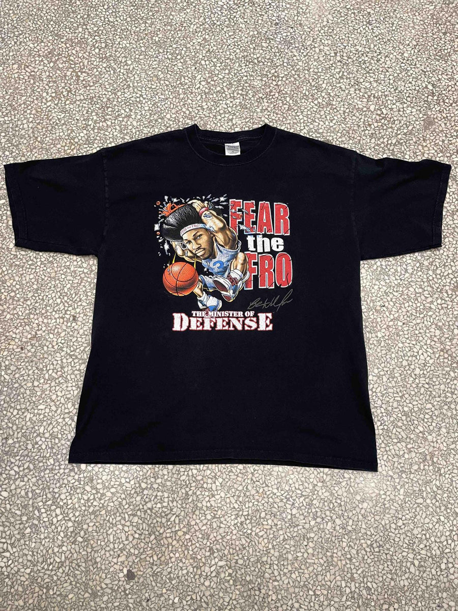 Detroit Pistons Vintage Ben Wallace Fear The Fro – ABC Vintage