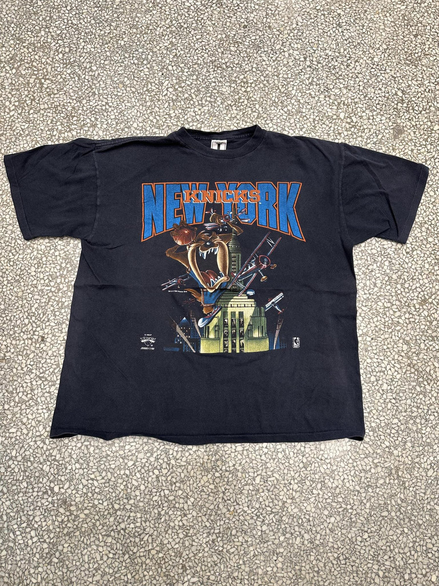 New York Knicks Vintage 1994 Taz Faded Black – ABC Vintage